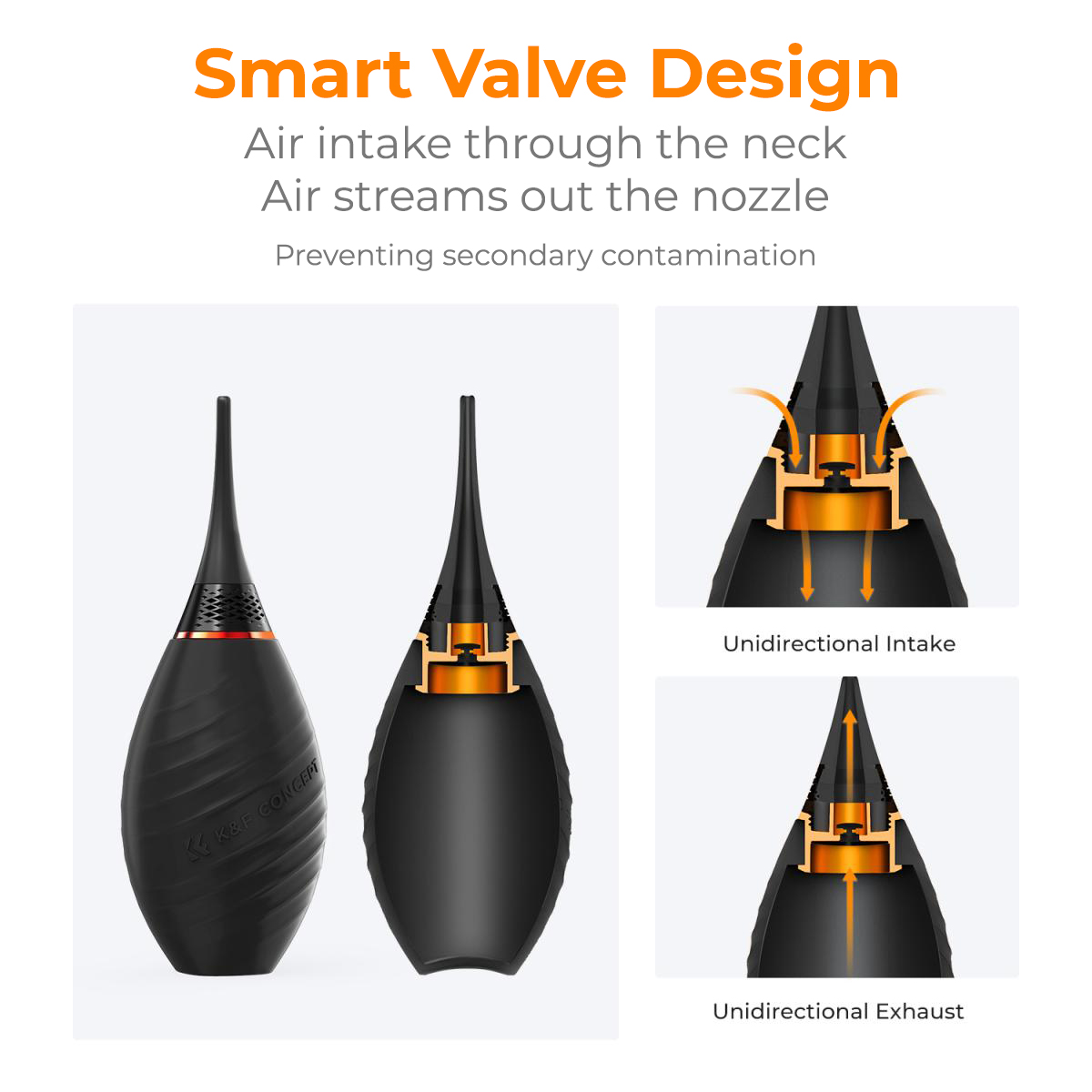 Camera Lens and Filter Cleaning Blower Bulb | Made by K&F Concept